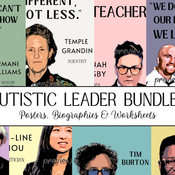 Famous People With Disabilities Posters - Etsy