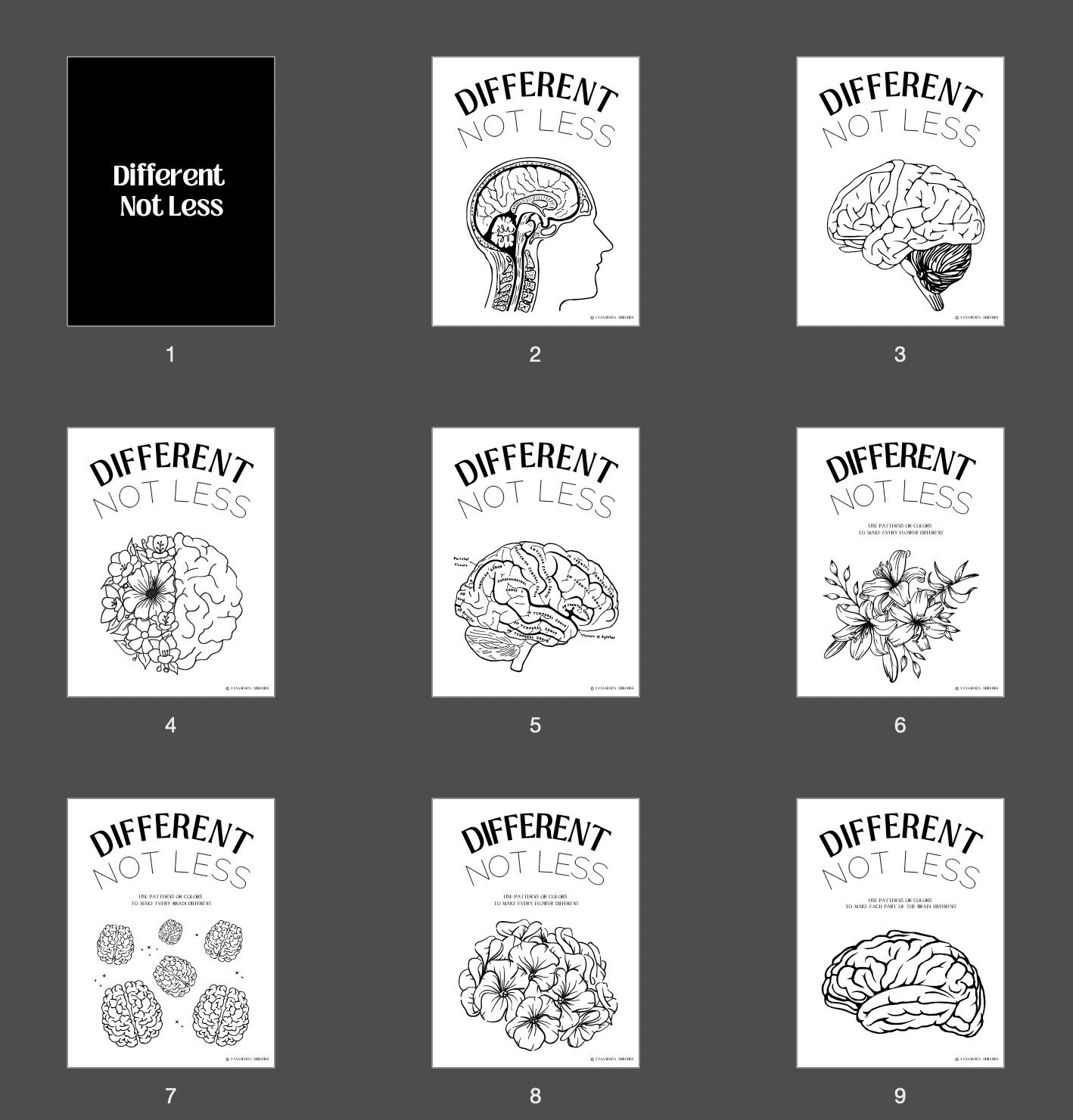 Neurodiversity & Disability Affirming Coloring Pages | Autism ...