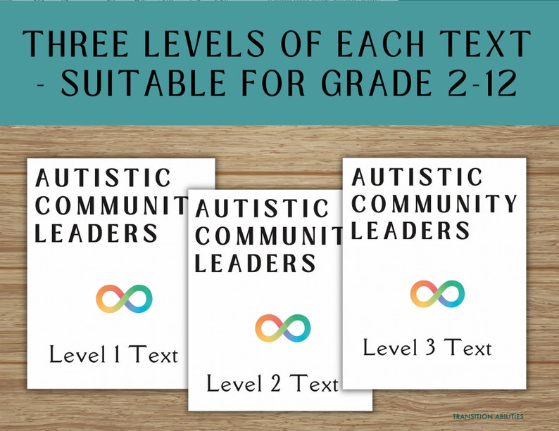 Famous Autistic People Classroom Bulletin Board Set Printable Poster ...