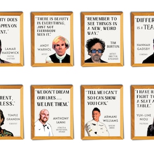 Famous Autistic People | Printable Poster Bundle for Autism Acceptance ...