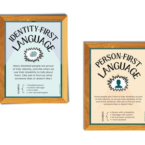 Poster Set 17 | Neurodiversity Acceptance & Disability Awareness | Kids ...
