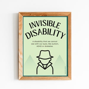 Poster Set 17 | Neurodiversity Acceptance & Disability Awareness | Kids ...
