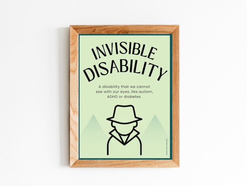 Poster Set 17 | Neurodiversity Acceptance & Disability Awareness | Kids ...