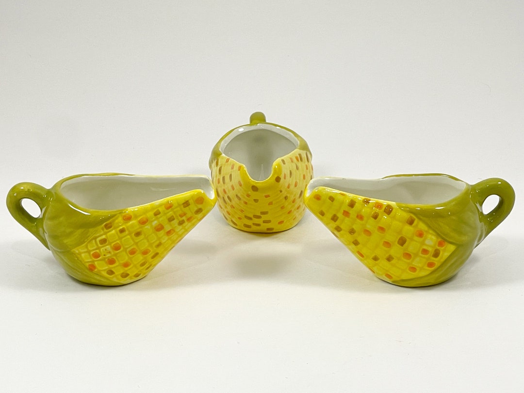Corn on the Cob Melted Butter Servers Set of Three - Etsy