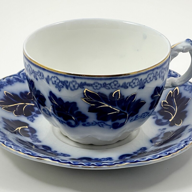 Flow Blue Tea Cup - Etsy