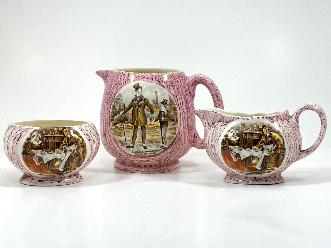 Sandland Ware Lancaster and Sandland Ltd. Hanley England Pink Creamer ...