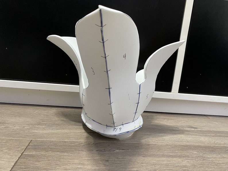 Paimon Boot Cuff EVA Foam Digital Pattern | Genshin Impact Cosplay - Etsy