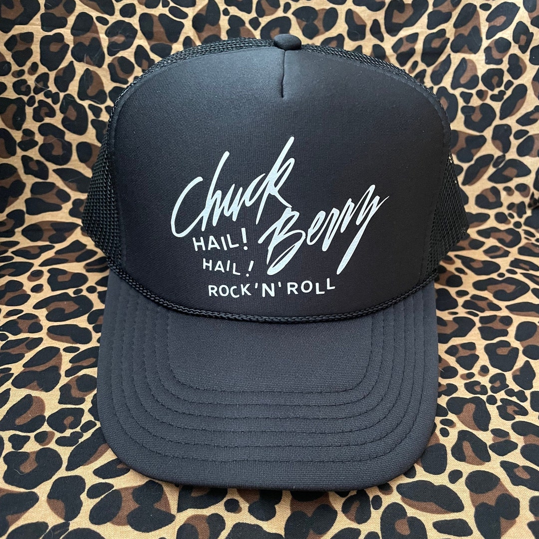 Chuck Berry - Hail Hail Rock N Roll - Mesh Trucker Hat - Etsy