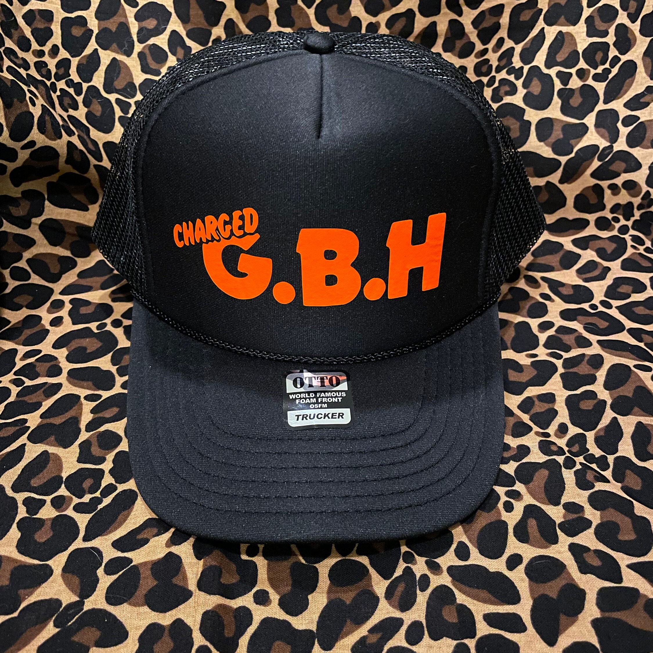 GBH Charged Logo Mesh Trucker Hat NEON ORANGE - Etsy