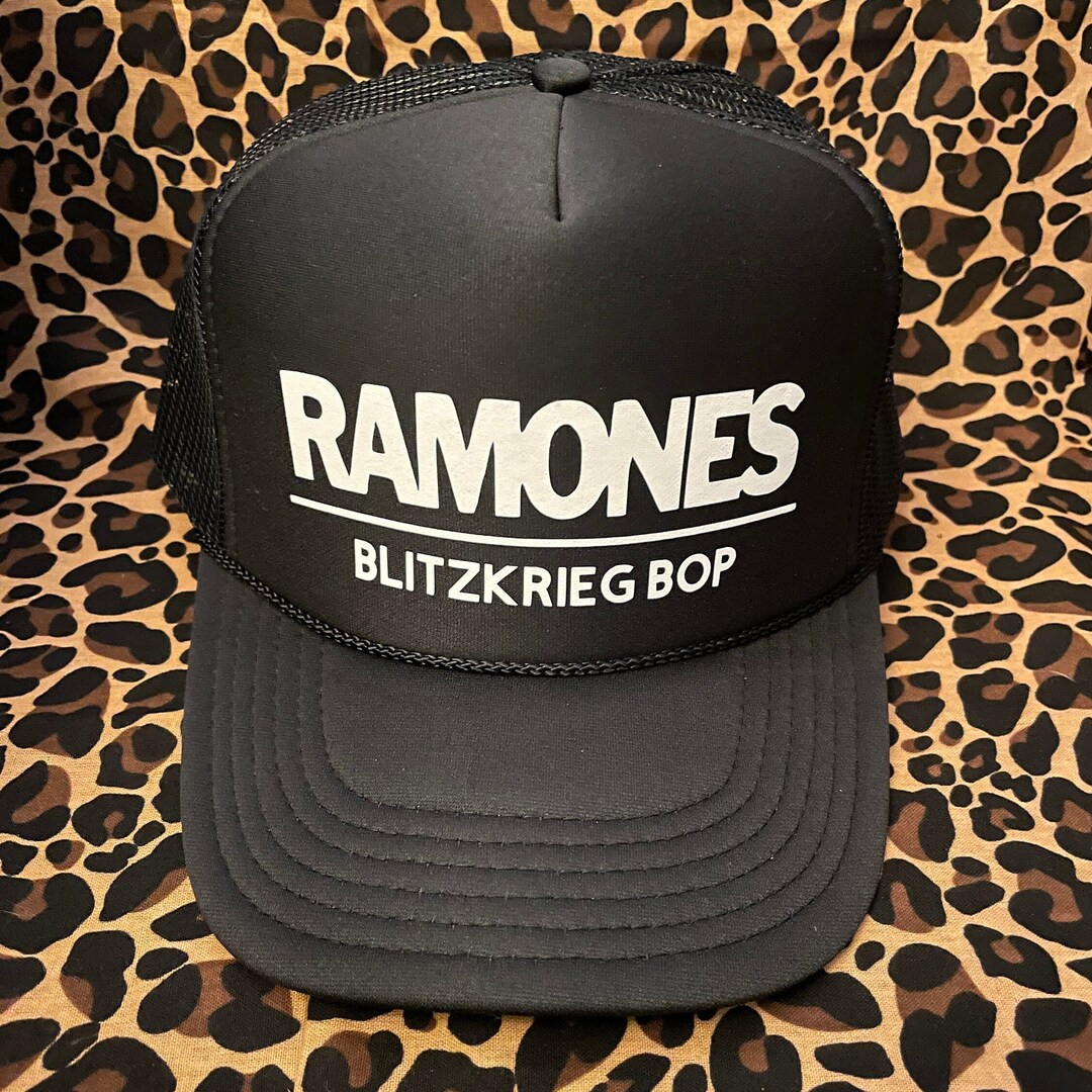 Ramones - the Ramones - Blitzkrieg Bop - Mesh Trucker Hat - Etsy