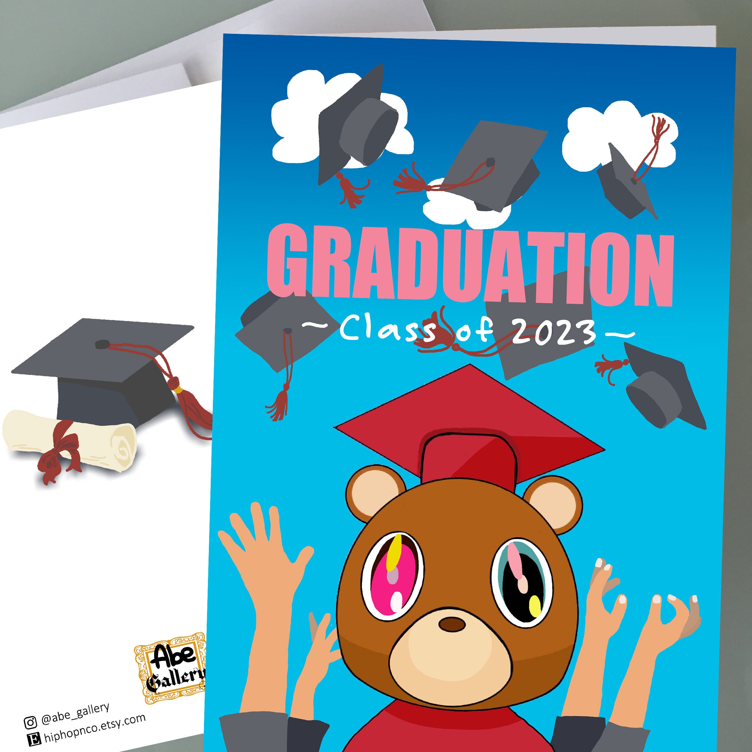 Kanye West Graduation Cap And Gown