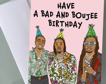 Hip Hop Birthday Card - Etsy