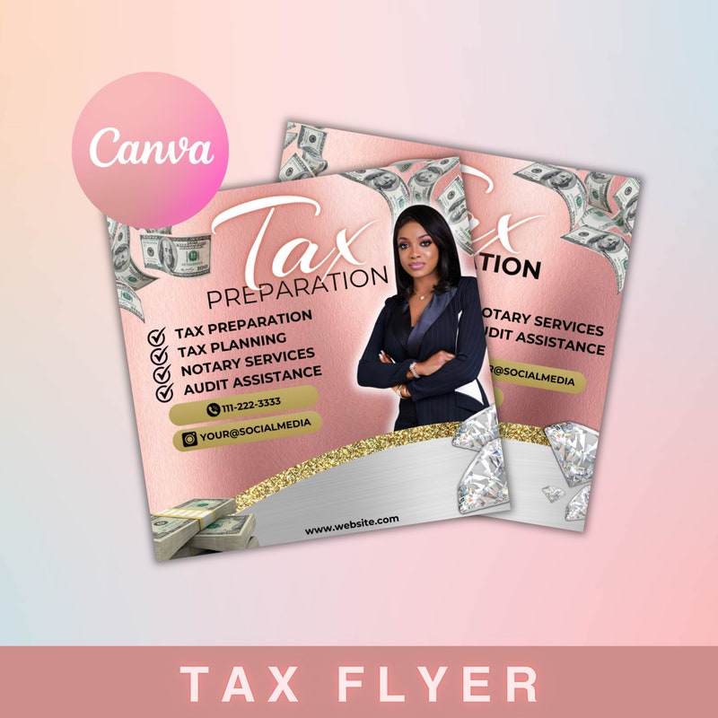 Tax Flyers - Etsy