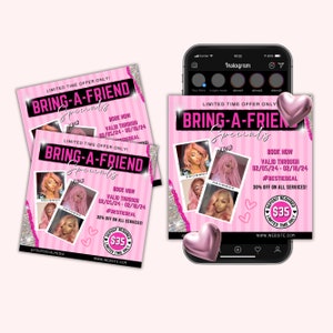 Bring A Friend Booking Flyer, Bring A Friend Special, Bring A Friend ...