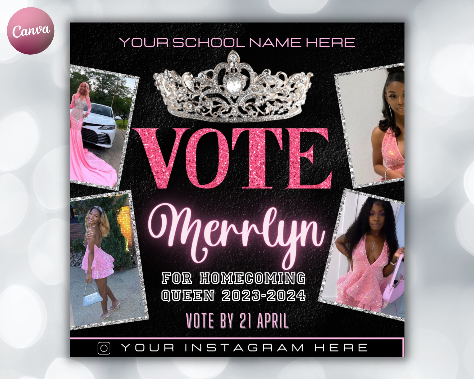 Homecoming Queen Flyer Ideas