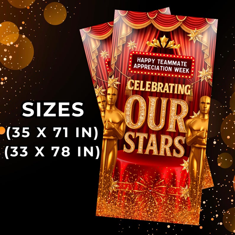 Editable Homecoming Backdrop for Queen and King, Red Carpet Theme ...