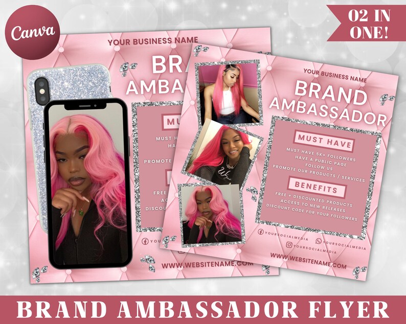 Ambassador Flyer Template Brand Ambassador Flyer Template - Etsy
