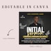 Initial Sermon Flyer, Social Media Flyer Template for Initial Sermon ...