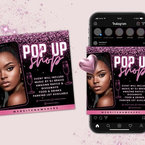 Pop up Shop Template,pop up Shop Flyer,pop up Shop Display,diy Pop up ...