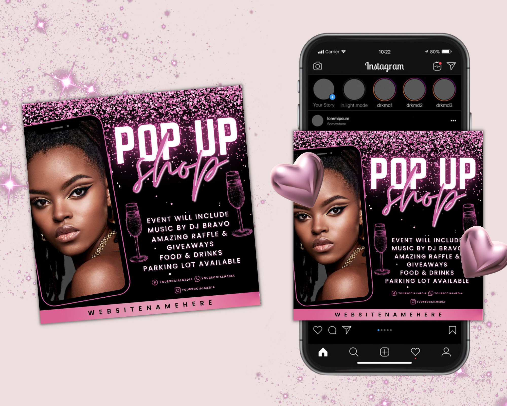 Pop up Shop Template,pop up Shop Flyer,pop up Shop Display,diy Pop up ...