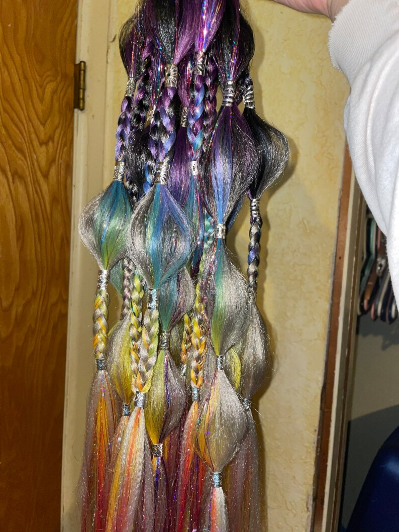 CUSTOMIZABLE Rave Braids - Etsy