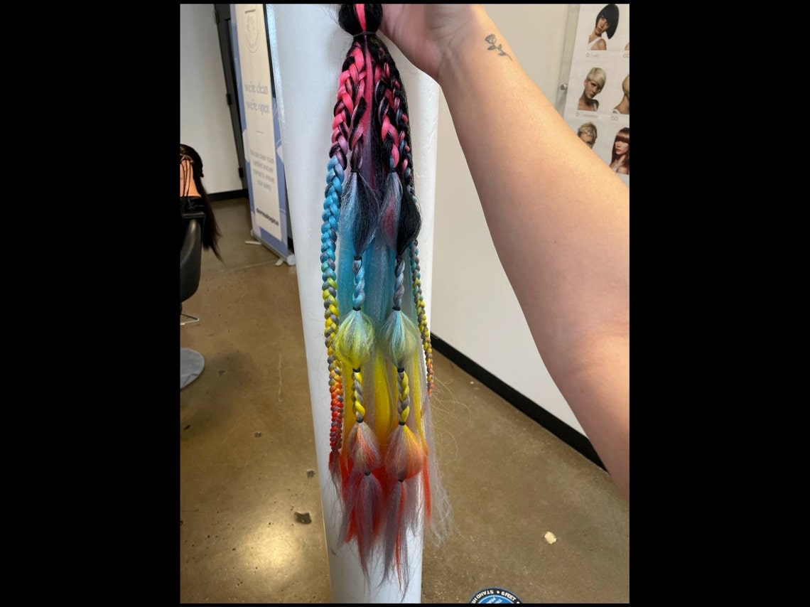 CUSTOMIZABLE Rave Braids - Etsy