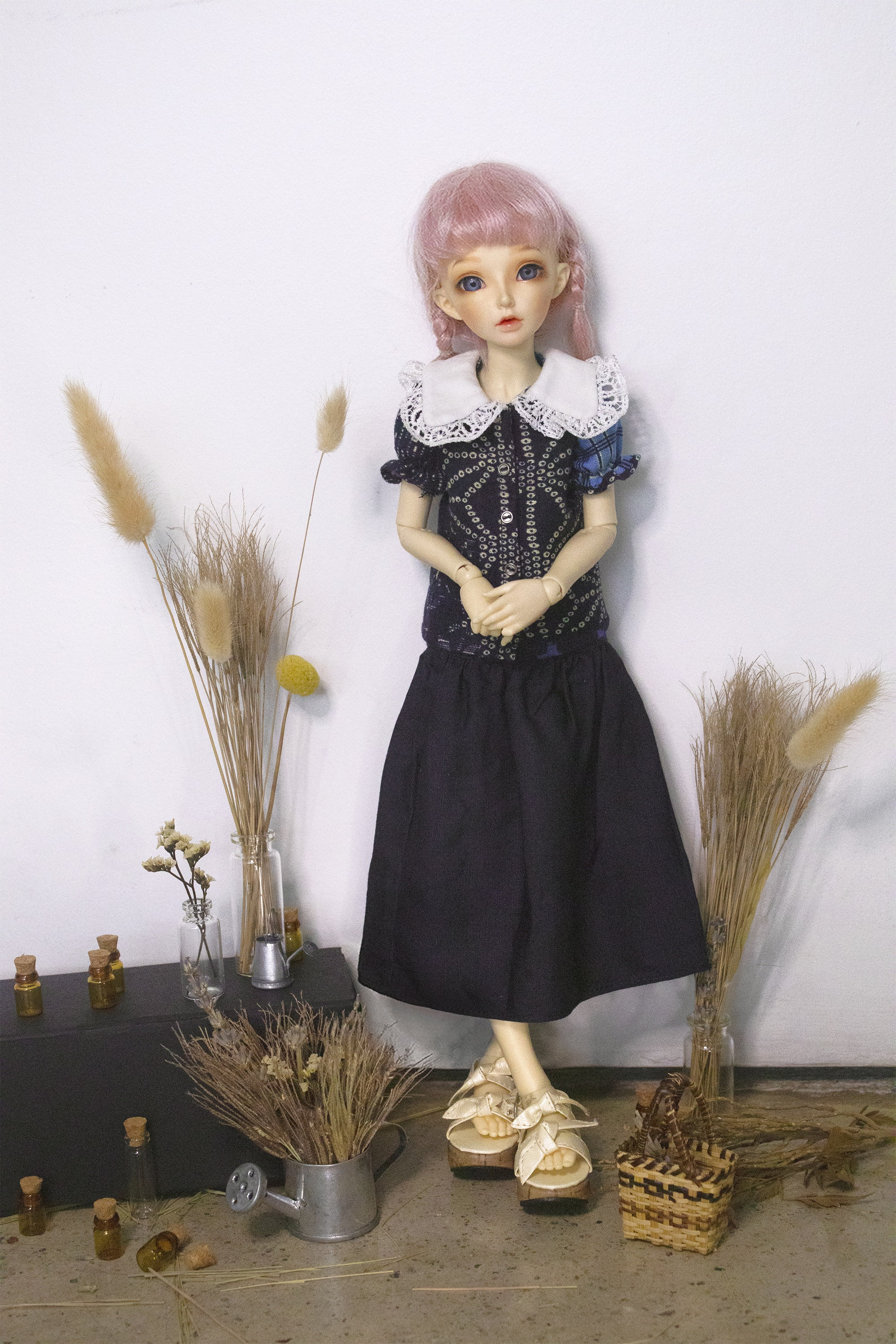 Minifee BJD Doll Clothes Sewing Pattern, Slim MSD Outfit (PDF Pattern ...