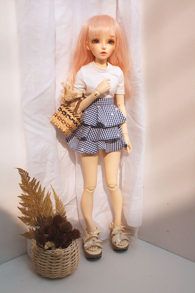 Minifee 1/4 BJD Skirt Sewing Pattern Cloth Doll Slim Msd - Etsy