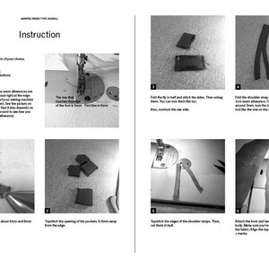 BJD Mnf Clothes Pdf Sewing Pattern, Minifee Clothes, Unoa Clothes, 18 ...