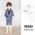 Minifee Skirt Sewing Pattern, BJD Slim Msd Pdf Pattern, Unoa Clothes 1/ ...