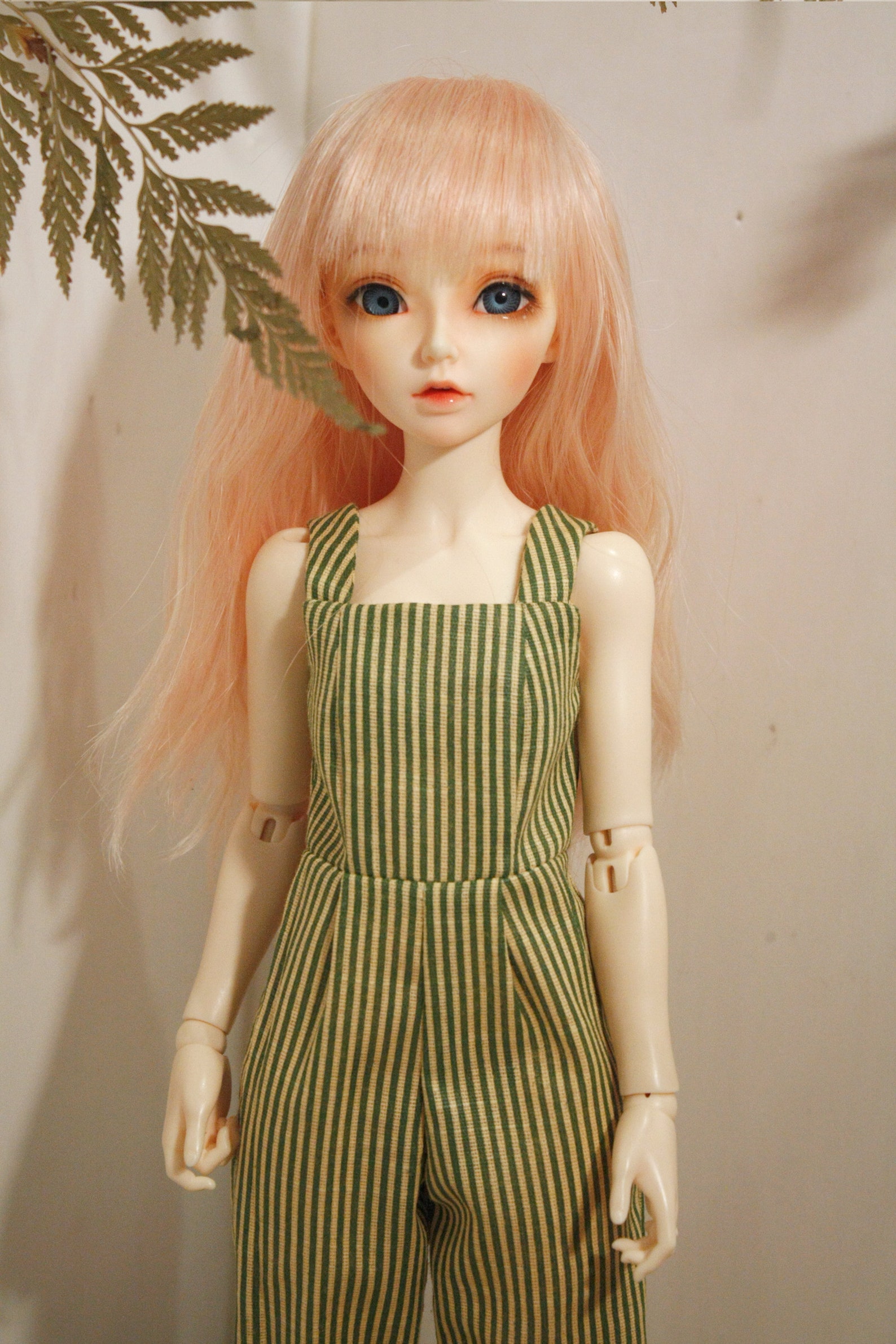 BJD Minifee Jumpsuit PDF Pattern, Slim MSD Doll Clothes Sewing Project ...