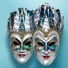 Eyes Wide Shut Bill Harford and Mandy Feathers Mask Couple Masks ...