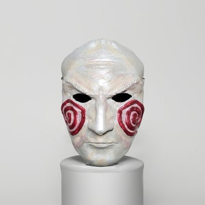 Saw X Jigsaw Billy Mask - Authentic Spooky Horror Cosplay - Collector's ...