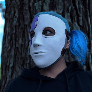Sally Face Mask: Handmade Sal Fisher Prosthesis Cosplay Mask - Etsy