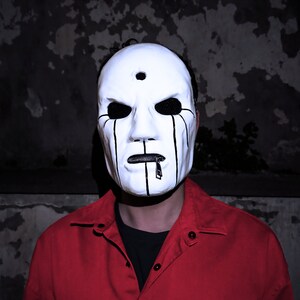 Slipknot Eloy Casagrande Mask - White and Black Mask - New Original ...