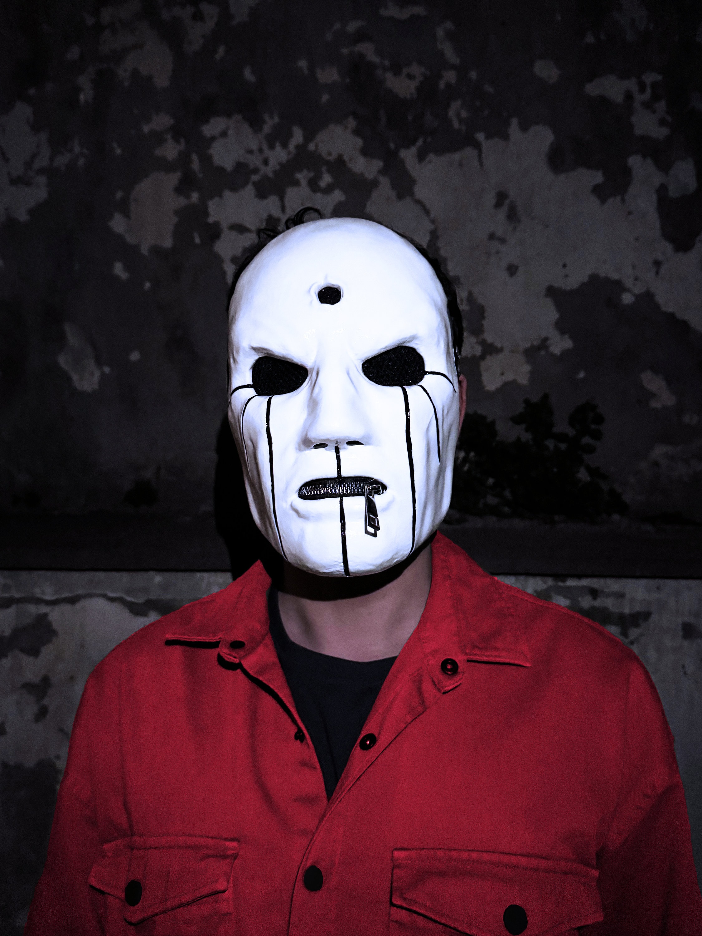 Slipknot Eloy Casagrande Mask - White and Black Mask - New Original ...