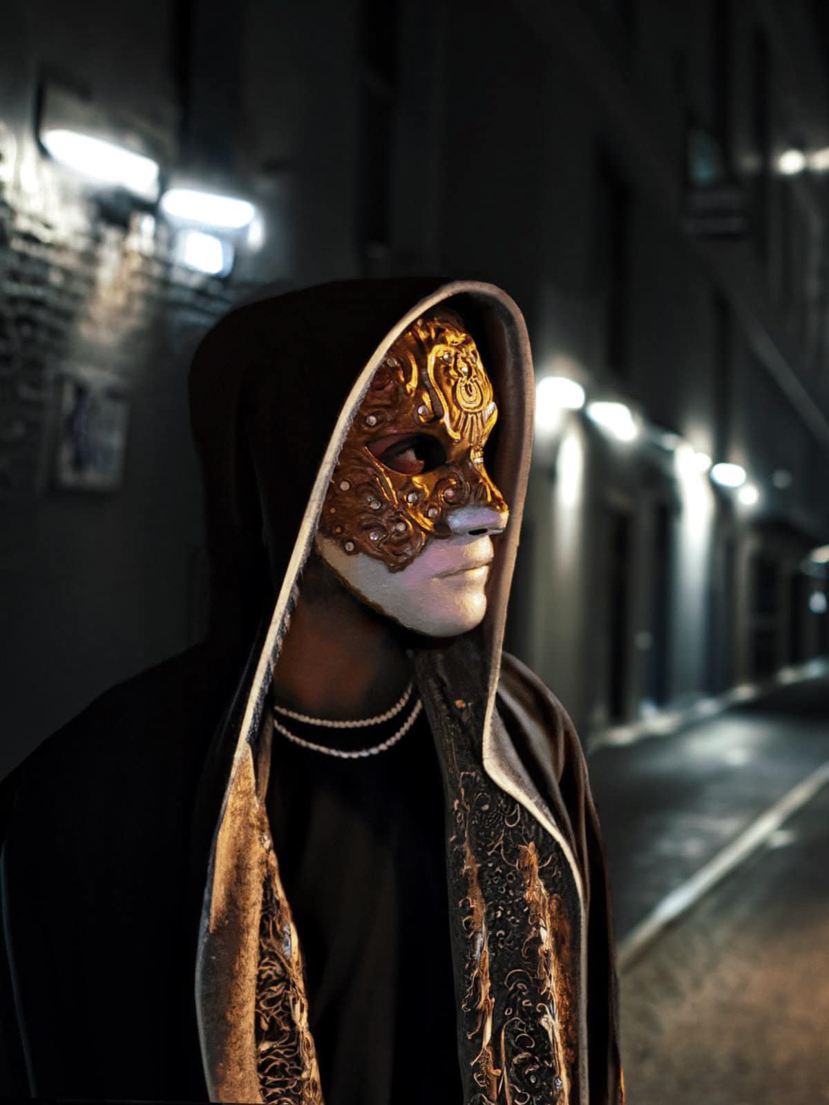 Eyes Wide Shut Mask Original Pattern - Detailed Bill Harford Design ...