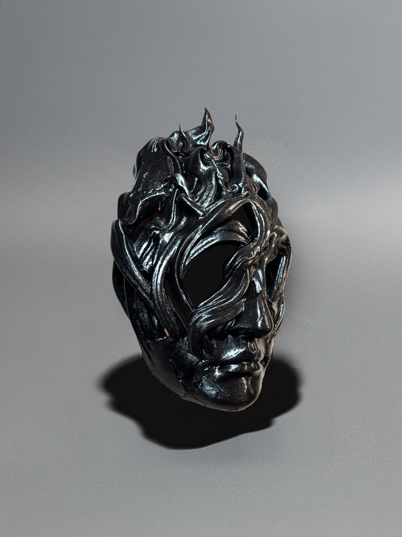 Mask of the Shadows Mask: Dark Volatile Head Masquerade, Party ...
