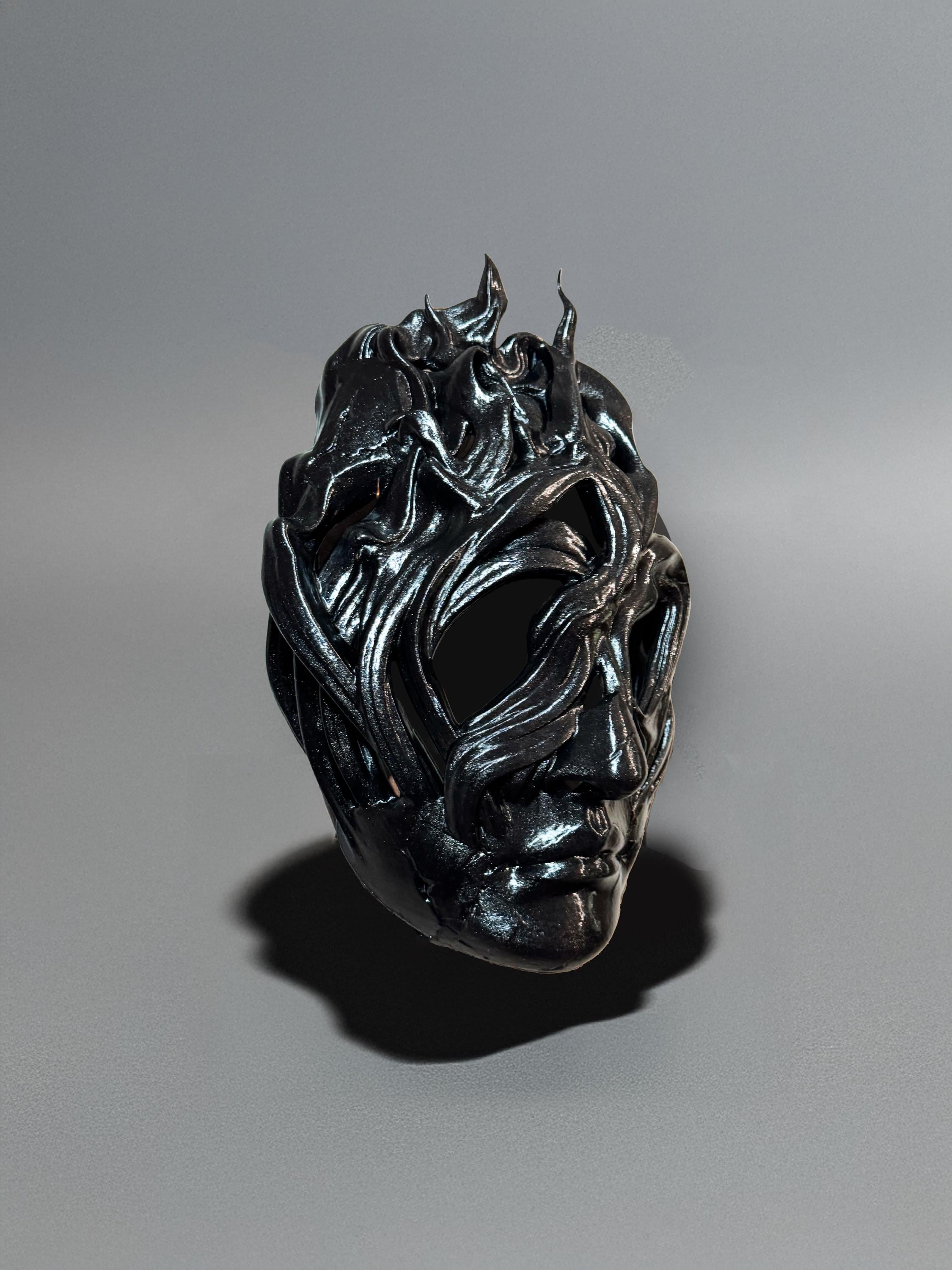 Mask of the Shadows Mask: Dark Volatile Head Masquerade, Party ...