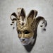 Jolly Mask Venetian Mask Gold Jester Venetian Gold Mask - Etsy