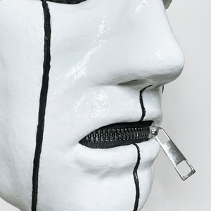 Slipknot Eloy Casagrande Mask - White and Black Mask - New Original ...