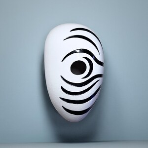 Obito Mex Anime Mask: Akatsuki Cosplay Prop, Handmade Japanese Style - Etsy