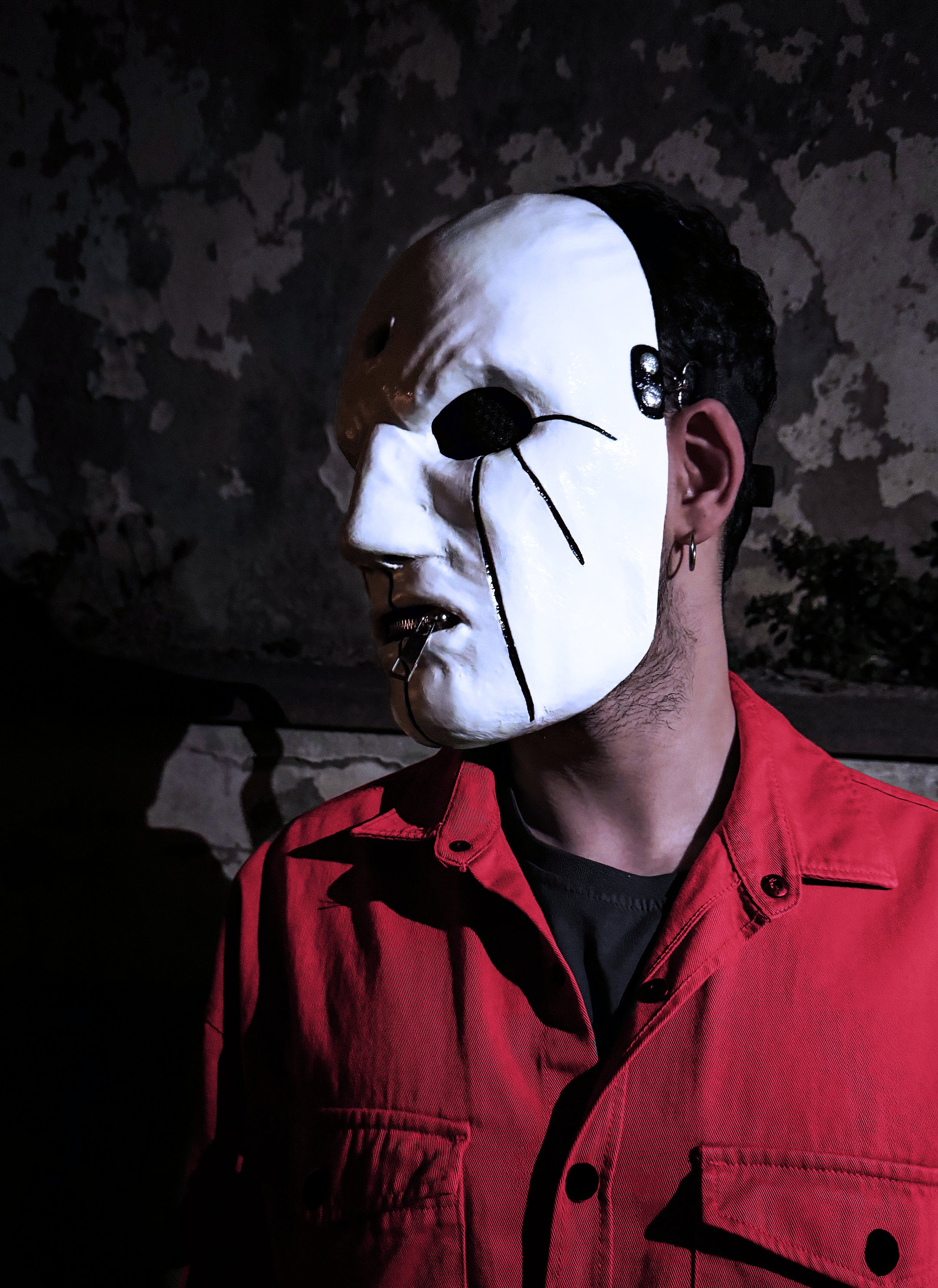 Slipknot Eloy Casagrande Mask - White and Black Mask - New Original ...