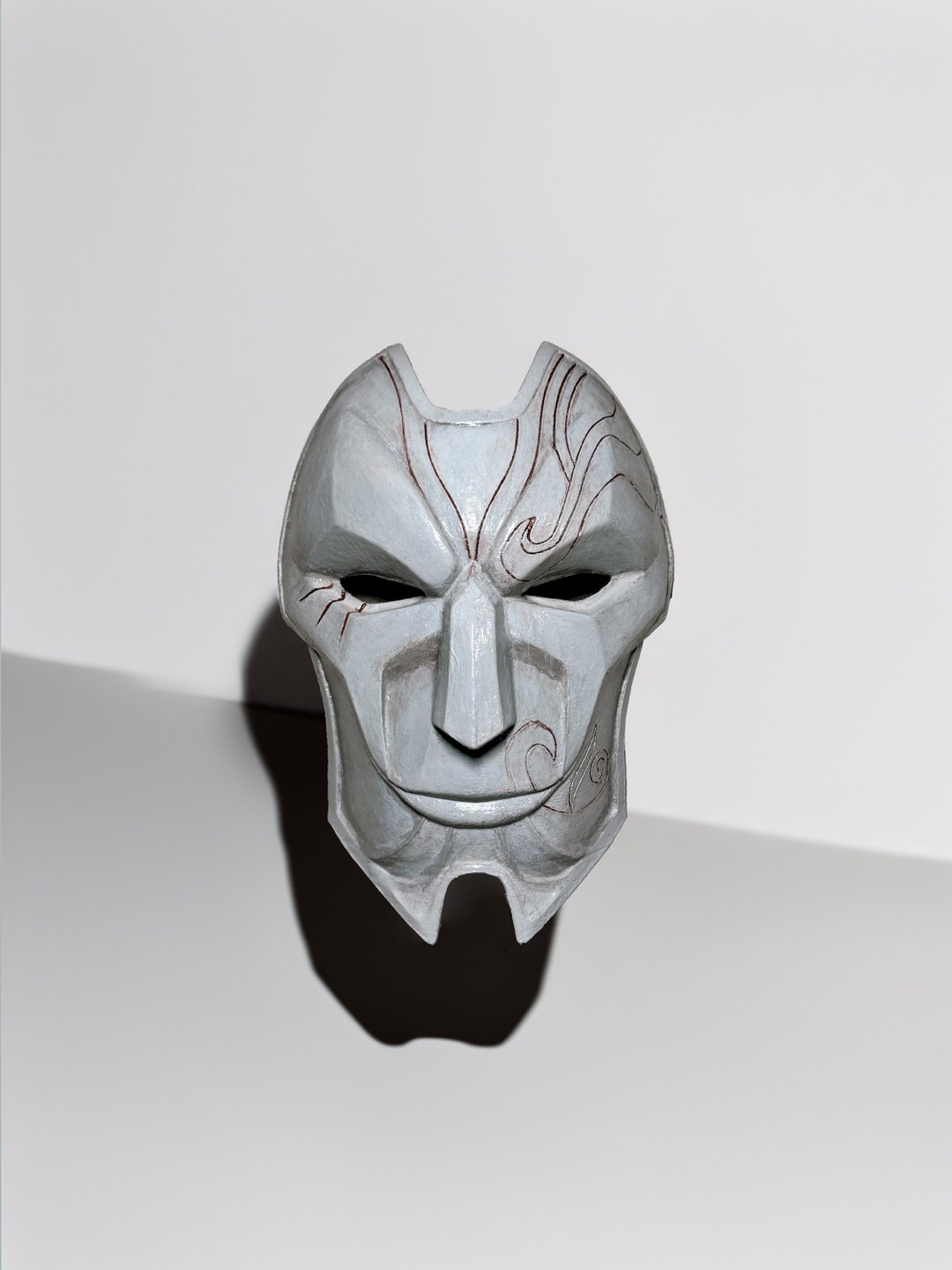 Jhin League of Legends Mask Cosplay Wearable Mask Party, Masquerade - Etsy