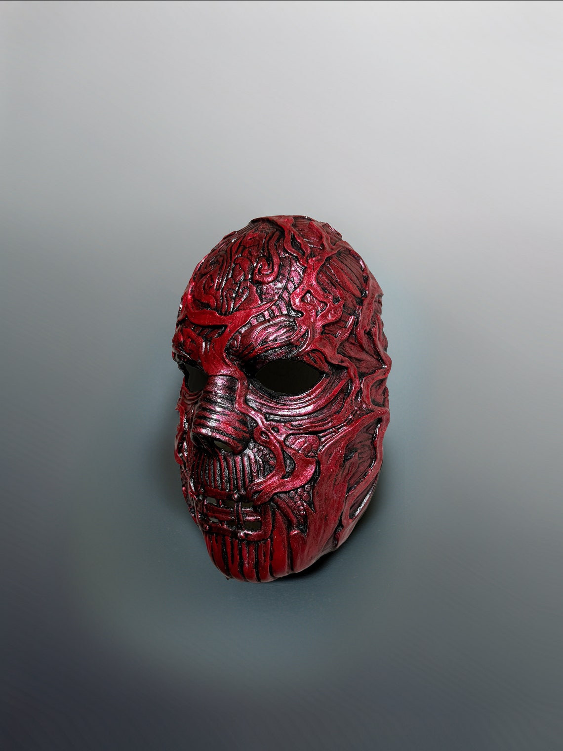 Slipknot Alessandro Venturella "vman" Mask - Red and Black Mask - Metal ...