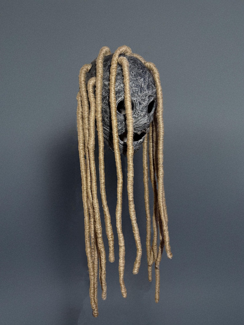 Slipknot Corey Taylor Mask: Handmade Dreadlocks Scarecrow Mask - Etsy