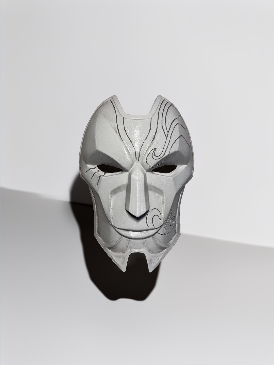 Jhin League of Legends Mask - Cosplay Wearable Mask - Party, Masquerade ...
