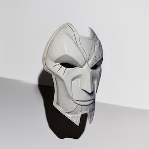 Jhin League of Legends Mask - Cosplay Wearable Mask - Party, Masquerade ...