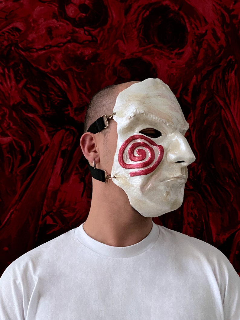 Saw X Jigsaw Billy Mask - Authentic Spooky Horror Cosplay - Collector's ...