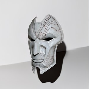 Jhin League of Legends Mask Cosplay Wearable Mask Party, Masquerade - Etsy